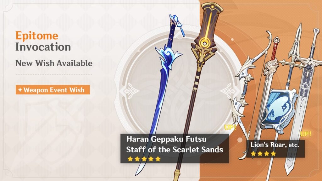 Event Banner Wish Genshin Impact 4.2 Terbaru