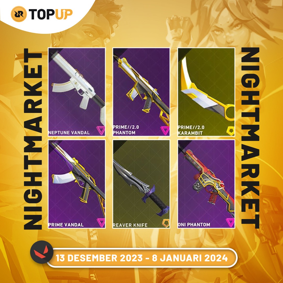 Valorant Night Market Desember 2023, Sebentar Lagi Hadir!
