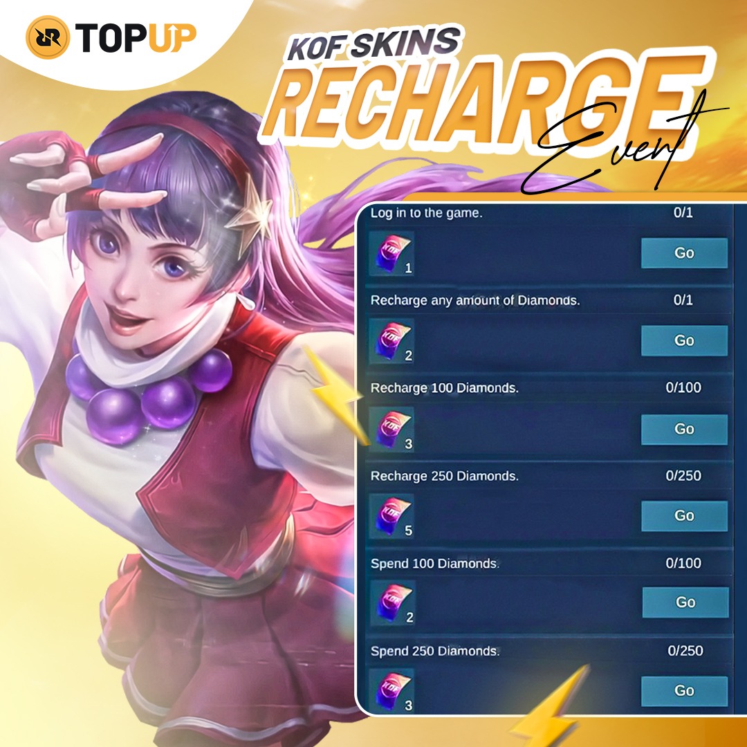 Event Recharge KOF Phase 1 Mobile Legends Terbaru 2024