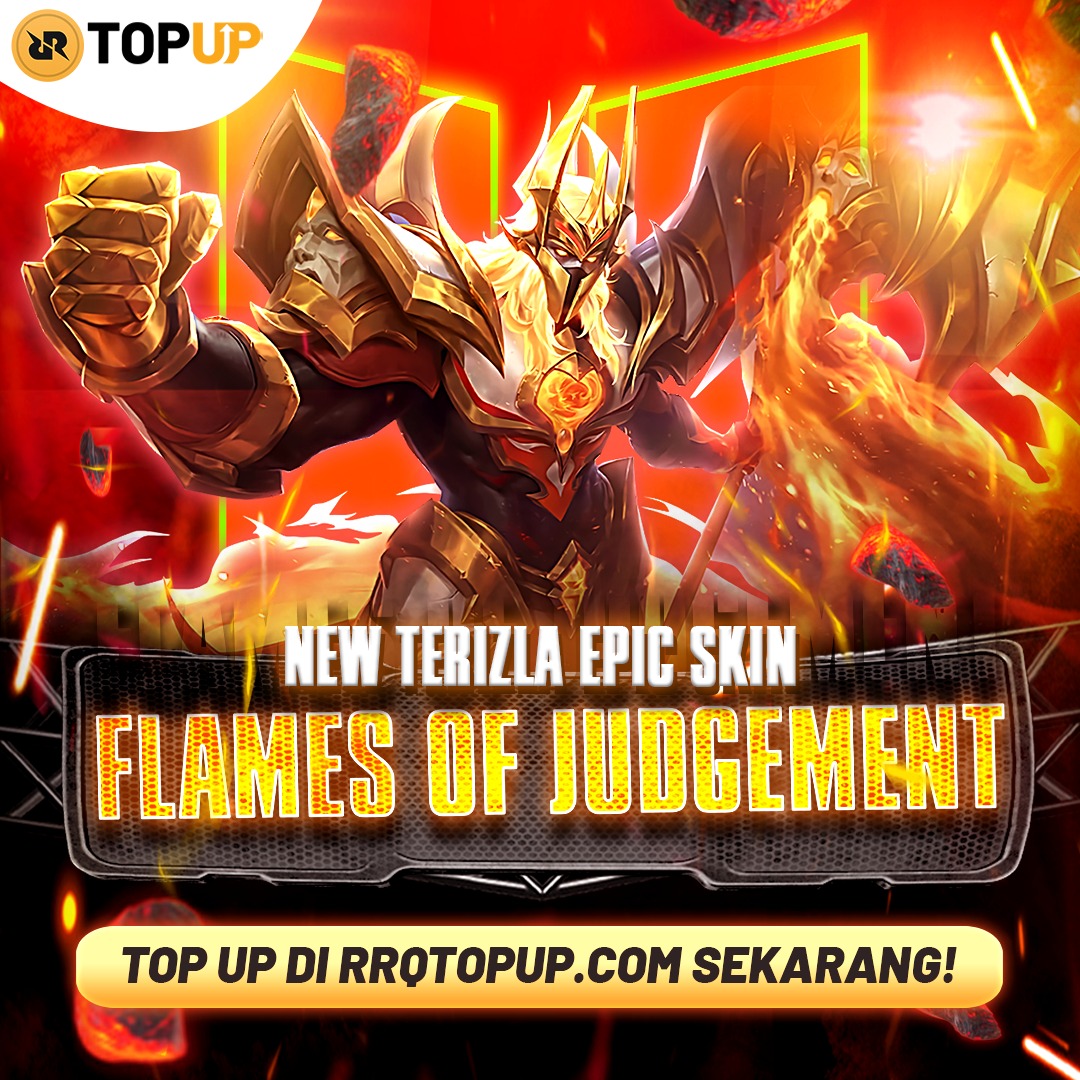 Skin Terizla Flames of Judgment Mobile Legends Terbaru