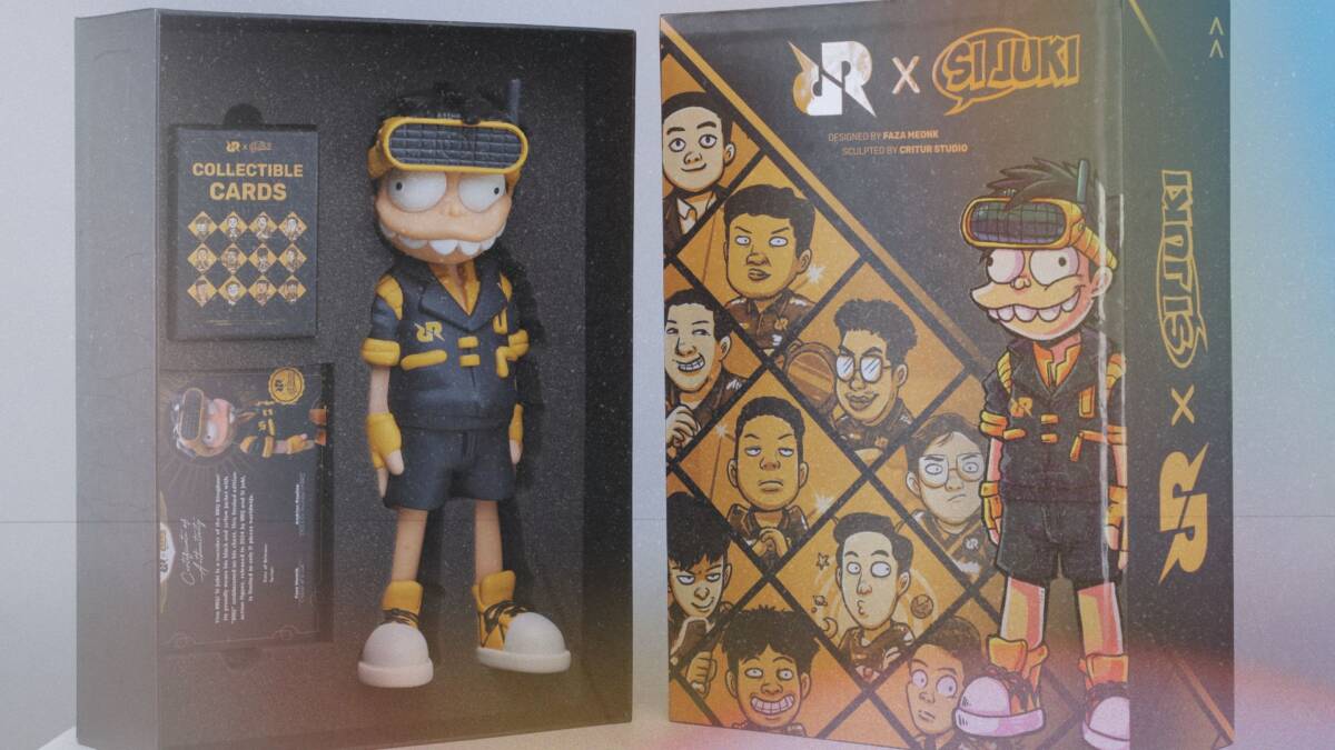 Kolaborasi Si Juki x RRQ: Bikin Figurine dan Collectible Cards yang ...