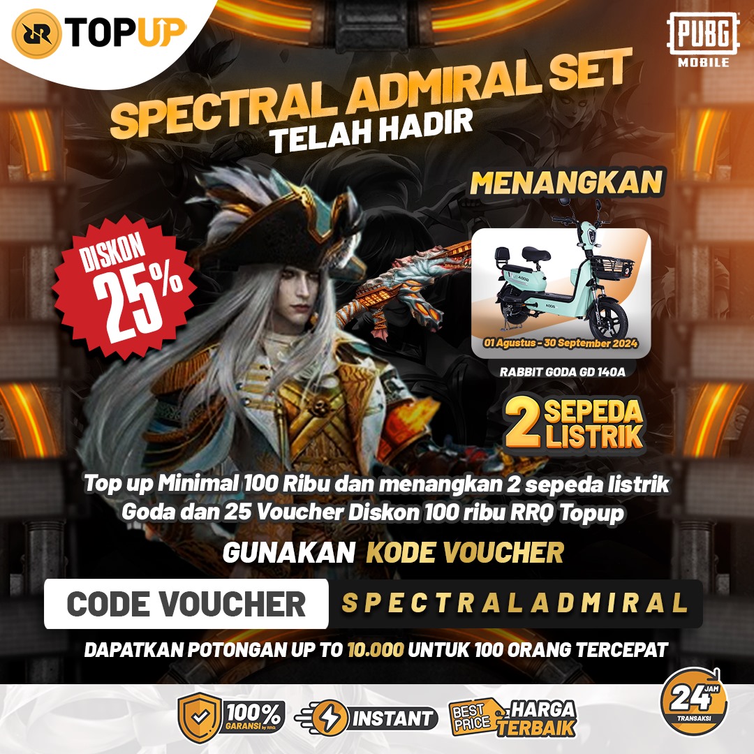 Event PUBGM Spectral Admiral & Mystic Kraken Telah Hadir!
