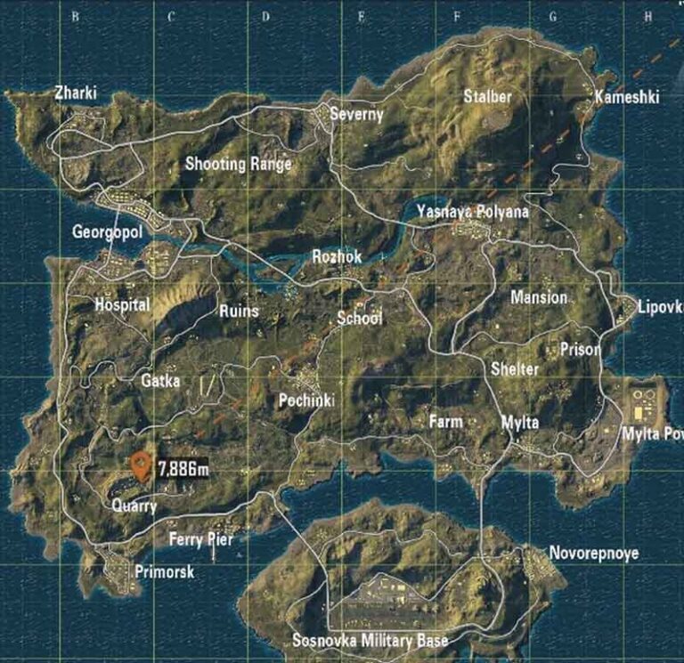 Tempat Loot Terbaik di Map Erangel PUBG MOBILE