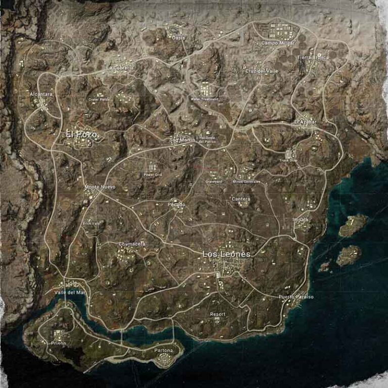 Rekomendasi Drop Zone di Map Miramar PUBG Mobile
