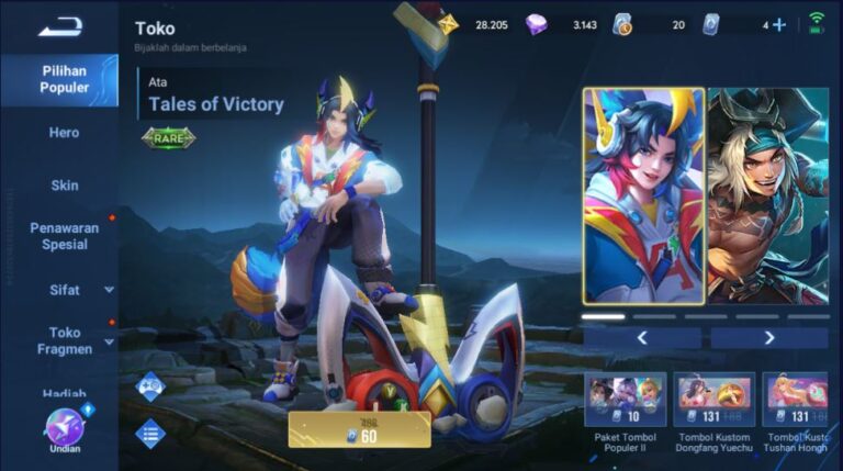 Skin Rare Tales of Victory Ata Telah Hadir, Begini Kualitasnya!