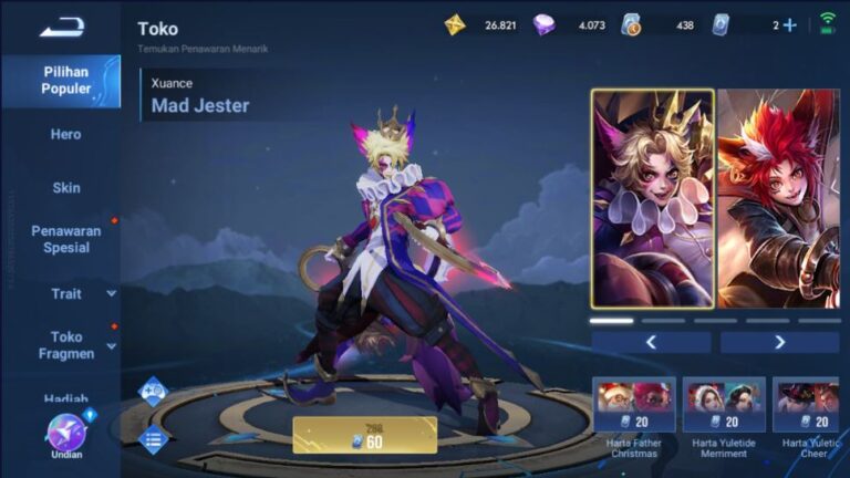 Skin Mad Jester Xuance Telah Hadir Pada Honor of Kings Global!