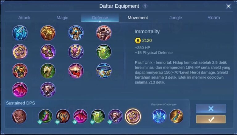 Build Balmond Tersakit 2025, Berdamage dan Sulit Ditumbangkan!