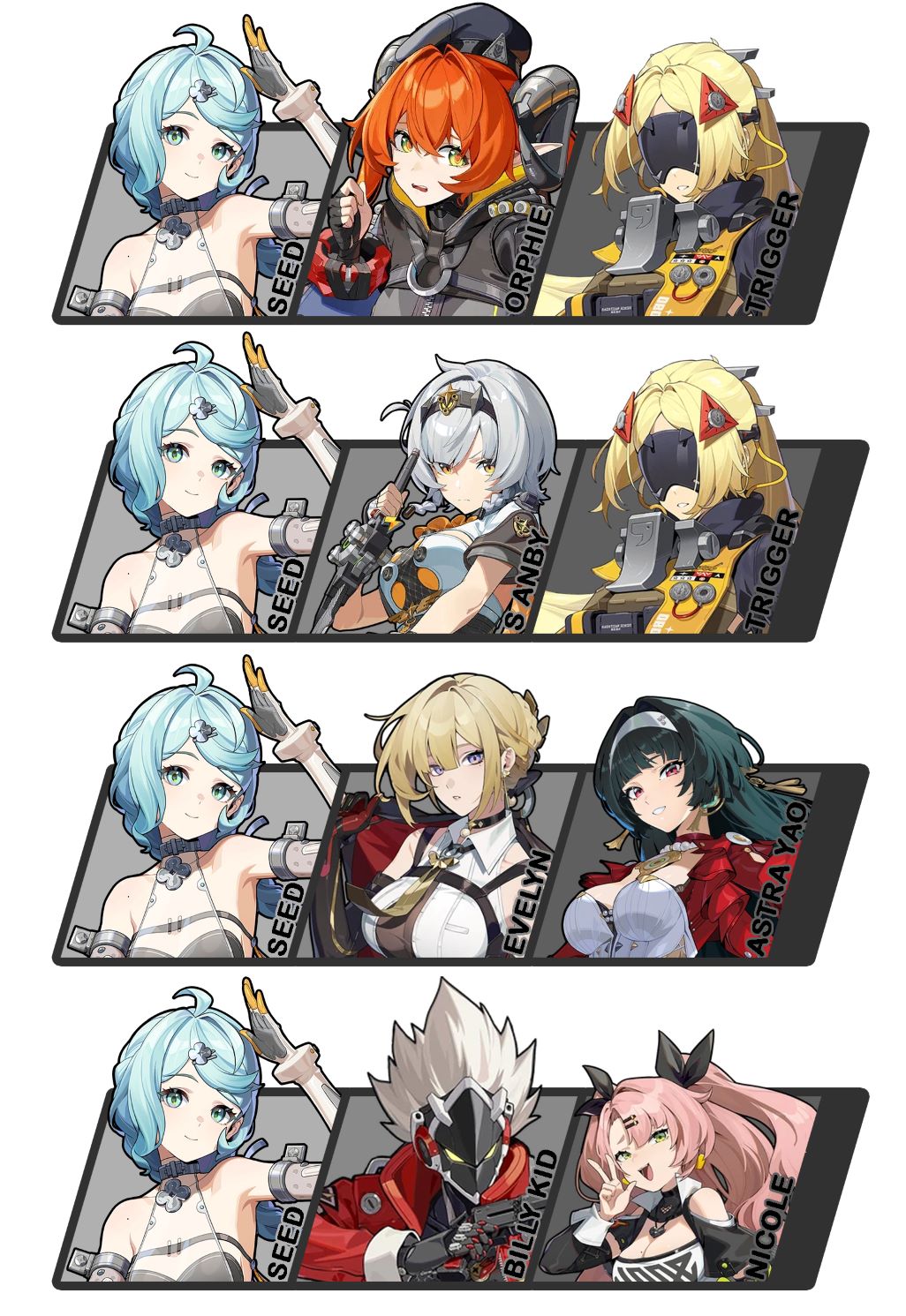 Build Seed & Komposisi Tim ZZZ