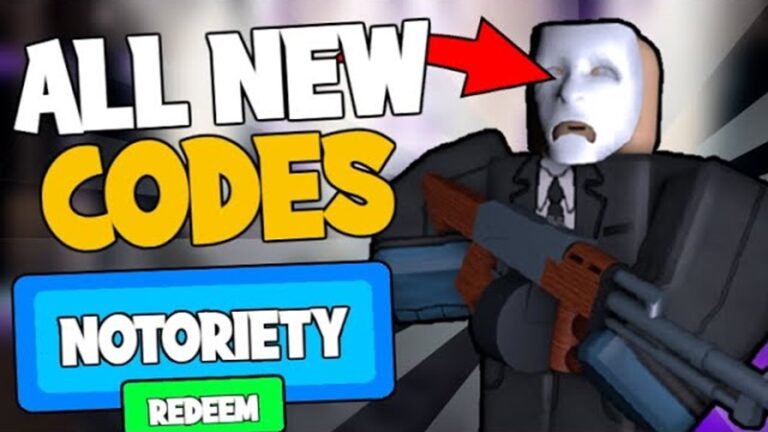 Redeem Code Notoriety Roblox Desember 2025